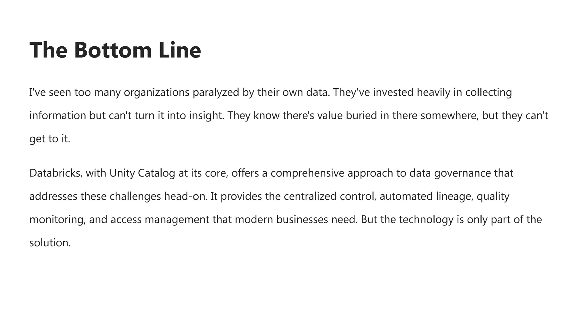 Finding Solid Ground_ How Databricks Can Pull Your Business Out of the ...