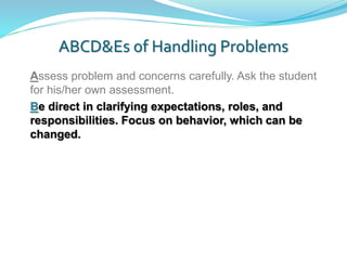 Finding solutions for problems associated with clinical teaching | PPT