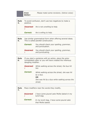 Finding subjects and verbs | DOC