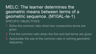 Finding the Common Ratio of Geometric Sequence.pptx
