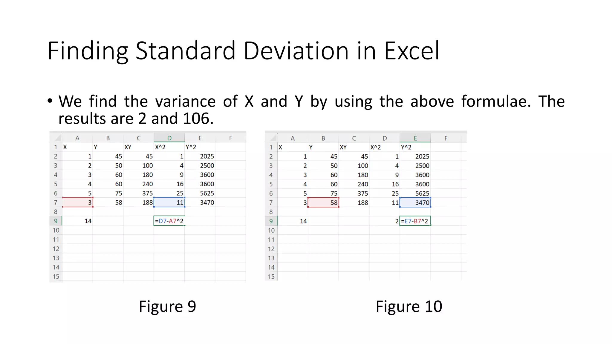 Finding The Correlation Co Efficient Using Excelpptx