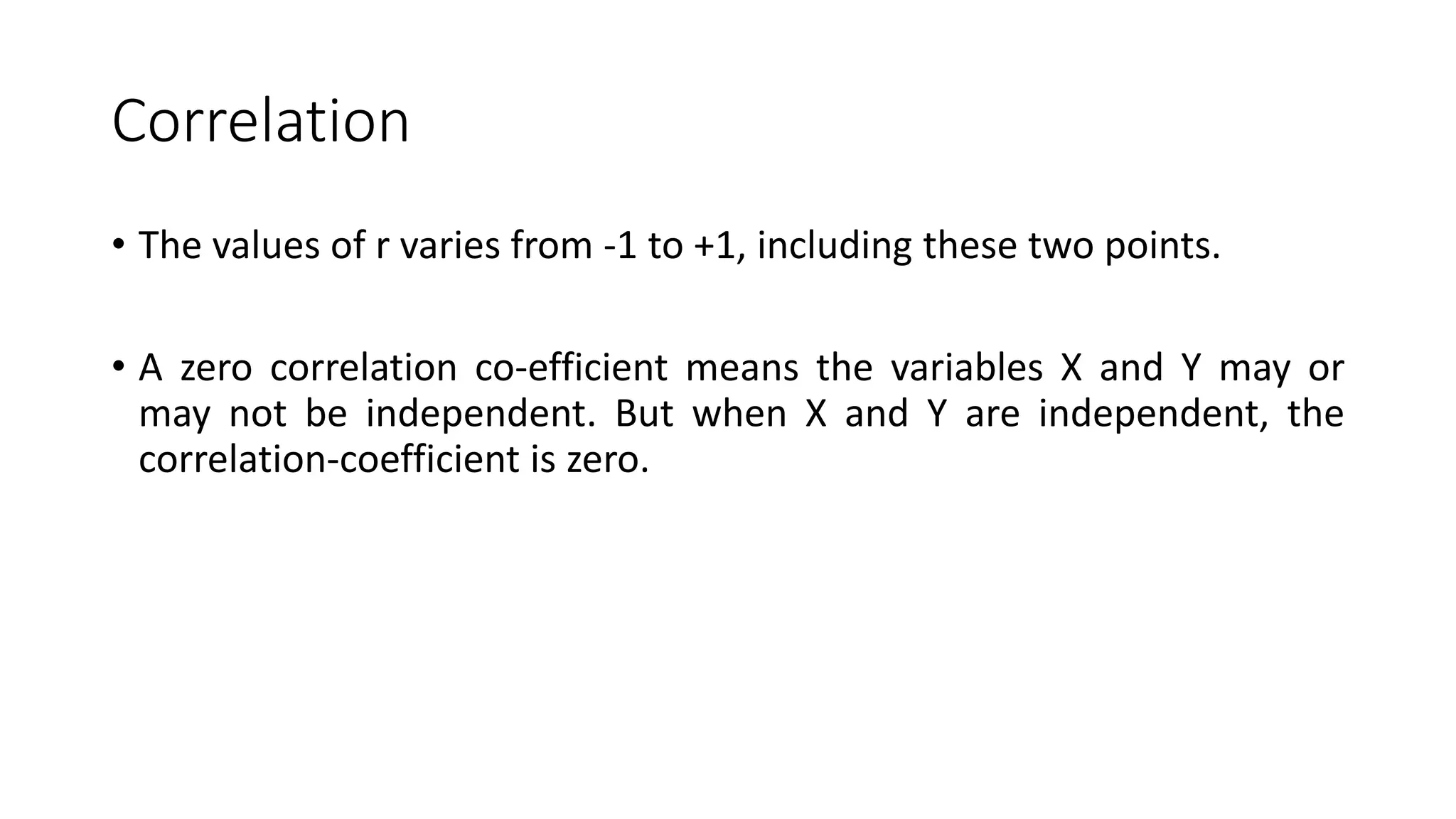 Finding The Correlation Co Efficient Using Excelpptx