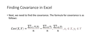 Finding the correlation co-efficient using Excel.pptx