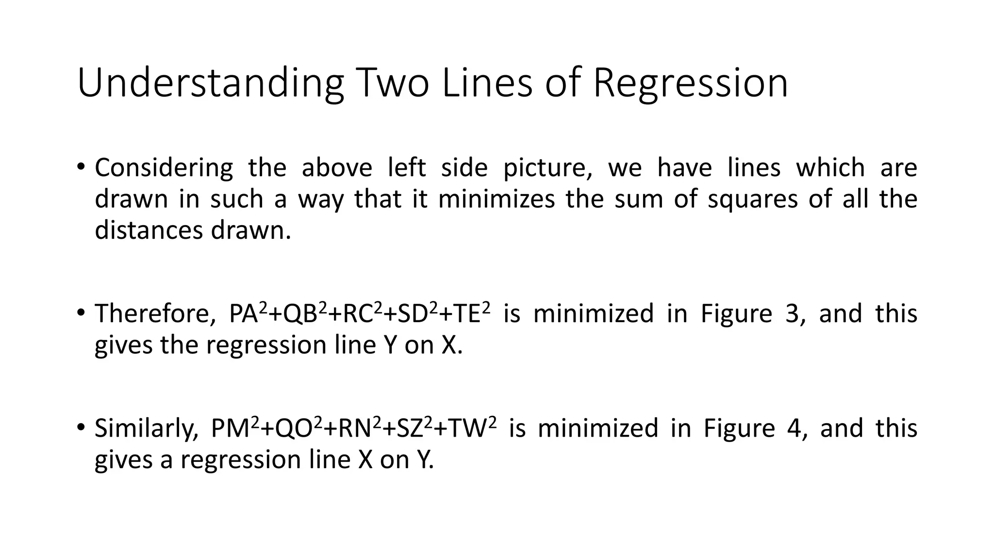 Finding the equation of regression line in Excel.pptx