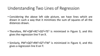 Finding the equation of regression line in Excel.pptx