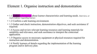 Finding the lln skills in a unit of competence | PPT