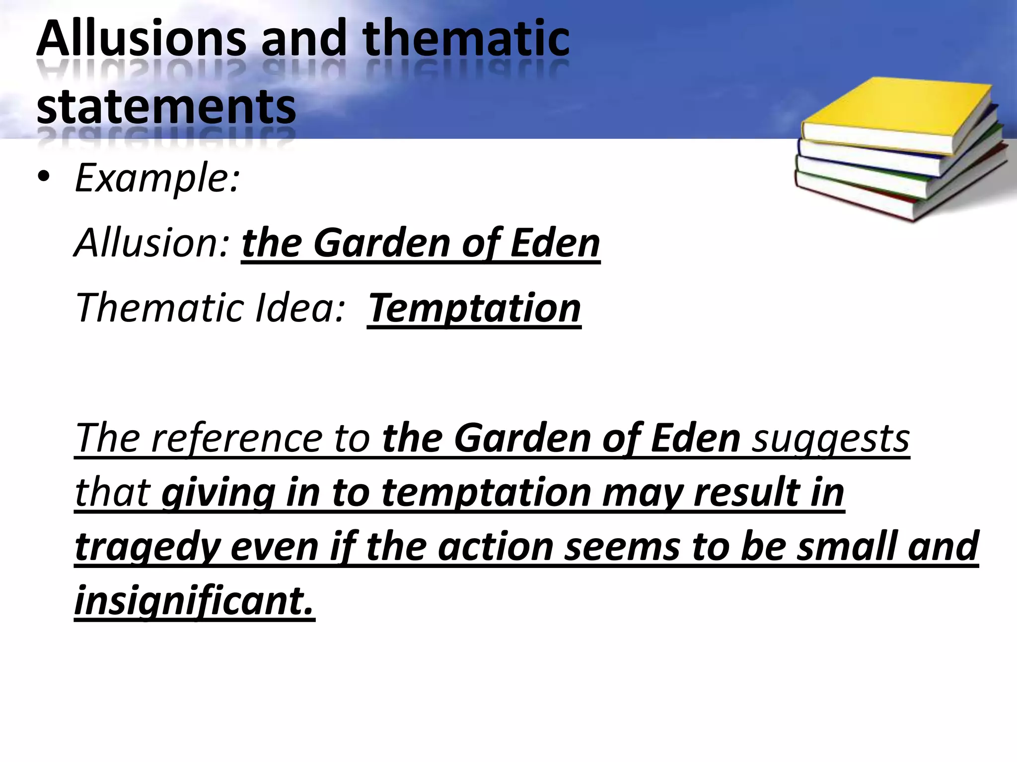 Finding themes in literature ppt | PPTX