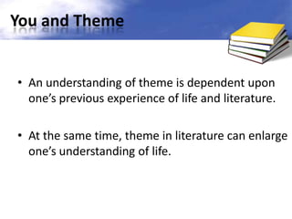 Finding themes in literature ppt | PPTX