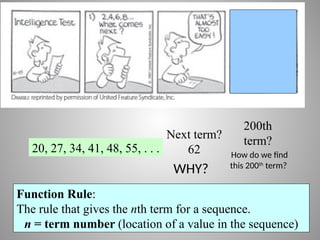 Finding the nth term......................................... | PPTX