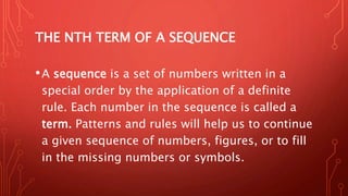 Finding the Nth Term of a Sequence and.pptx