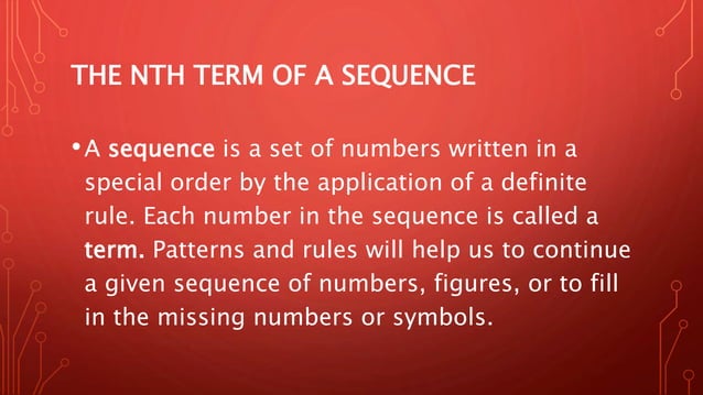 Finding the Nth Term of a Sequence and.pptx
