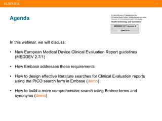 Finding the right medical device information in embase 11 2016 | PPT