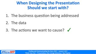Think, Feel, Do – presentations that change behaviour | PDF