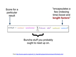 Using SweetSpotSimilarity for Solr Fulltext Indexing | PDF