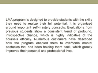 Finding Tim Han LMA Course Reviews True Effect on Personal Growth.pptx