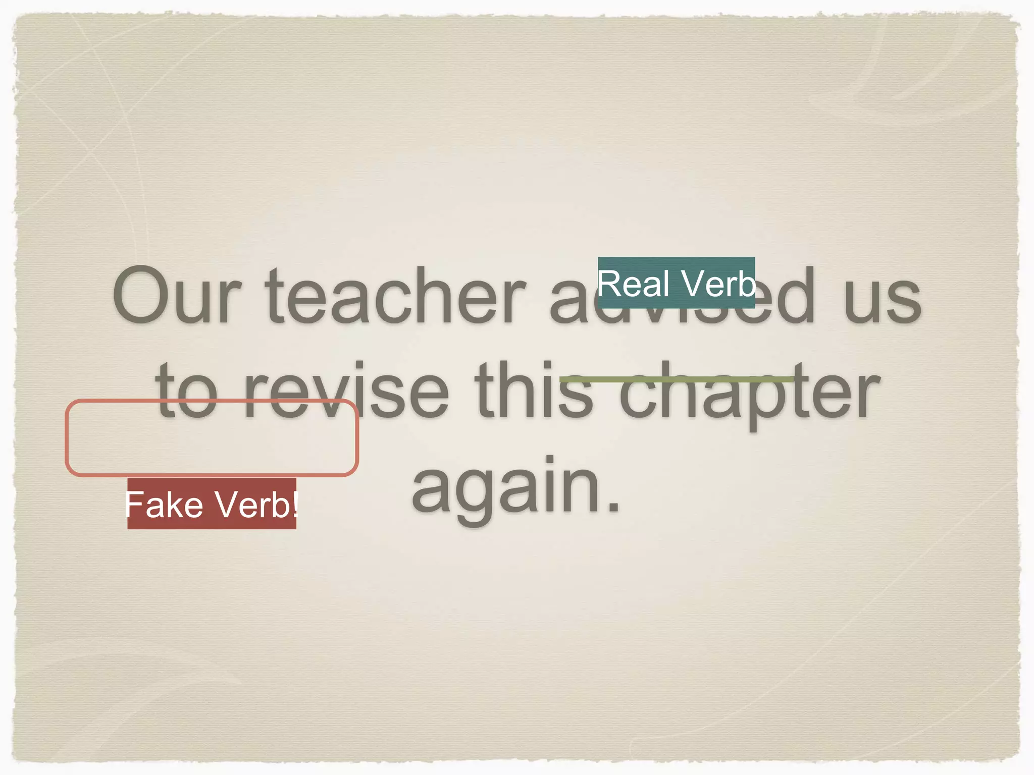 Finding verbs | PPTX