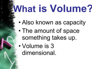 Finding volume | PPT