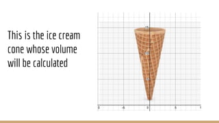 Ice Cream Cone Volume