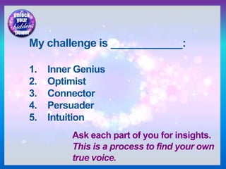 Finding Your Inner Voice | PPT