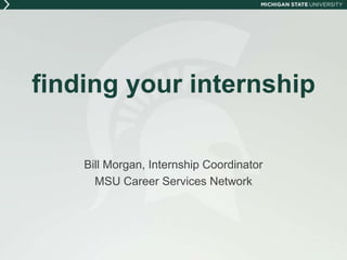 Finding Your Internship | PPT