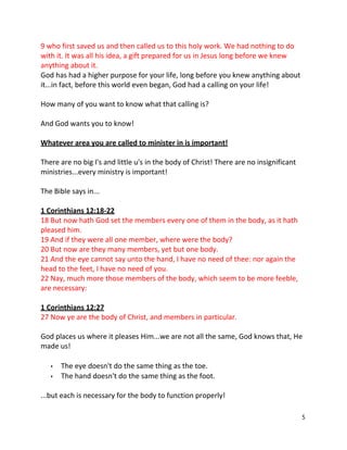 Finding your ministry | PDF