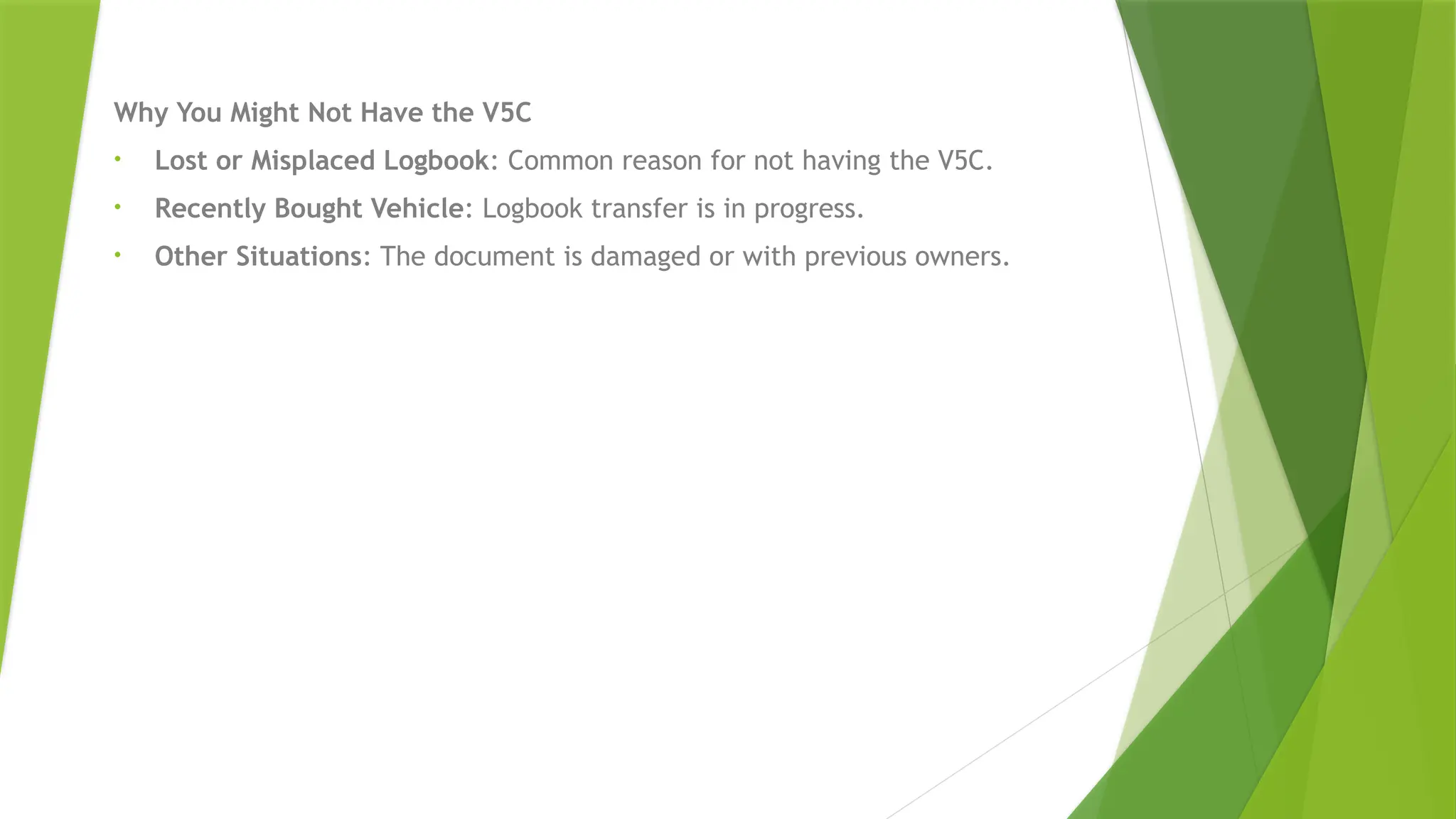 Finding Your V5C Reference Without the Logbook.pptx