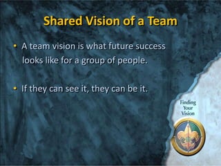 Finding your vision 2016 part 1 | PPTX