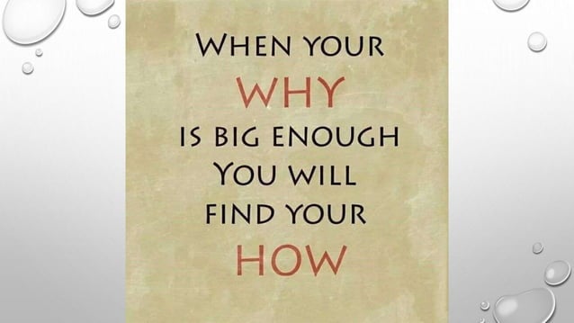 Finding your why | PPTX