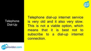 Find Internet Service Providers | GetProvider.com | Internet Service ...