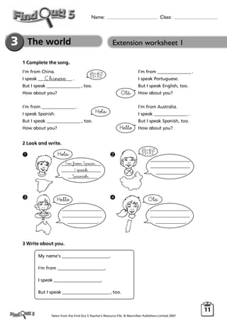 Find out 5 ingles 5º primaria | PDF