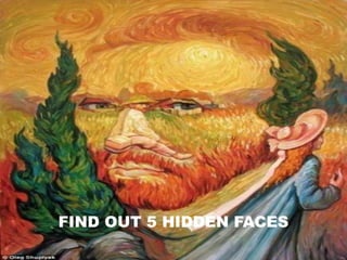 Find out hidden faces (illusion) | PPTX
