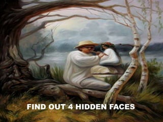 Find out hidden faces (illusion) | PPTX