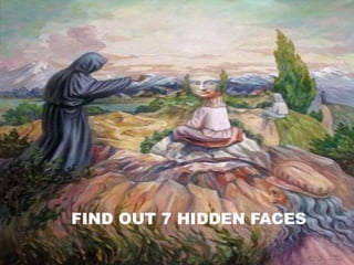 Find out hidden faces (illusion) | PPTX