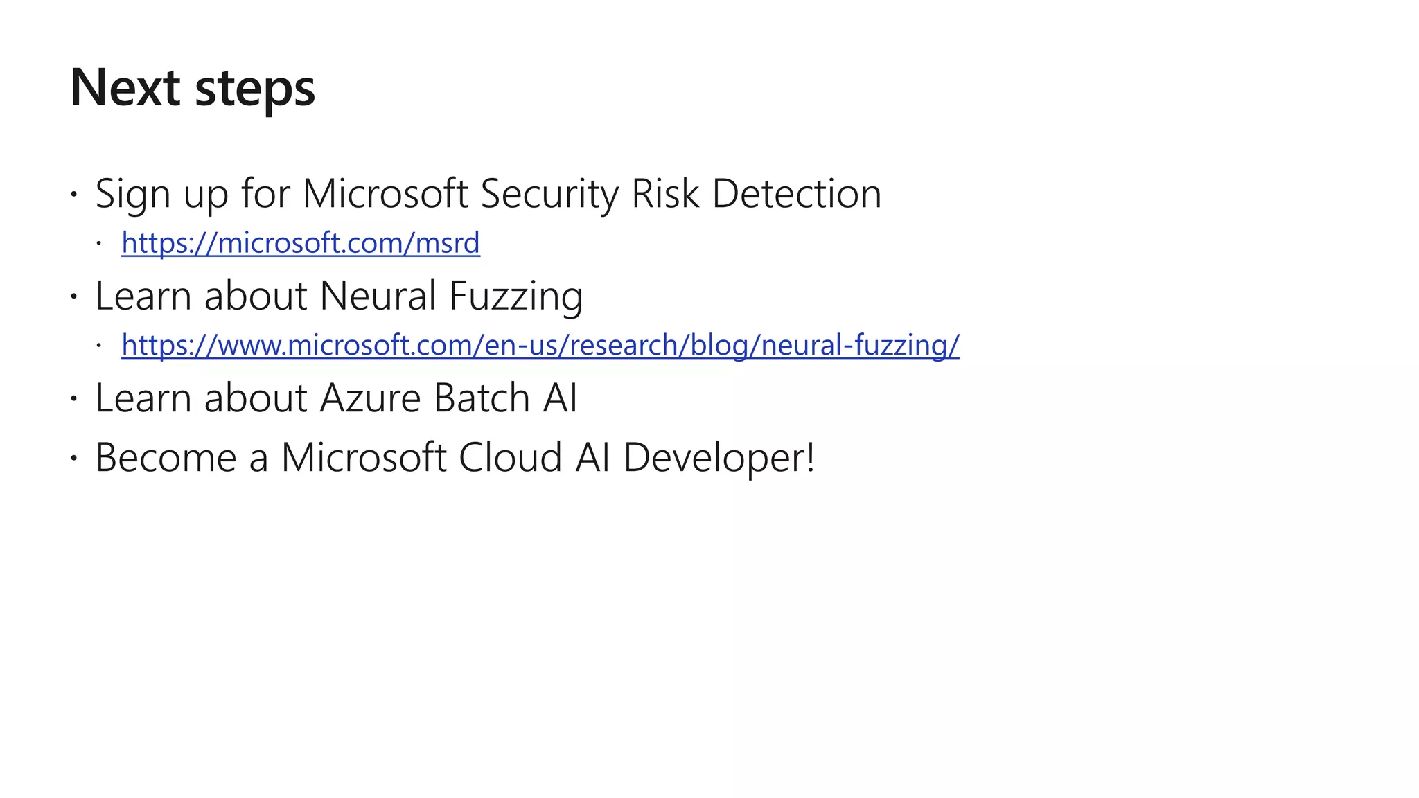 Find Security Flaws with AI using Microsoft Security Risk Detection, VSTS, and Azure | PPT ...