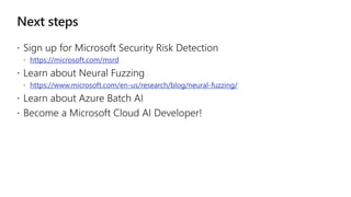 Find Security Flaws with AI using Microsoft Security Risk Detection ...