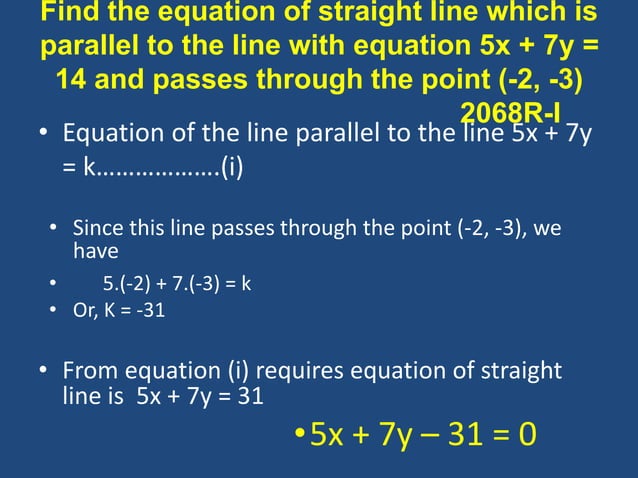 The angle between two lines | PPTX