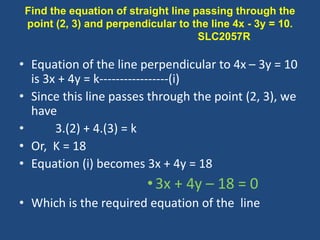 The angle between two lines | PPTX