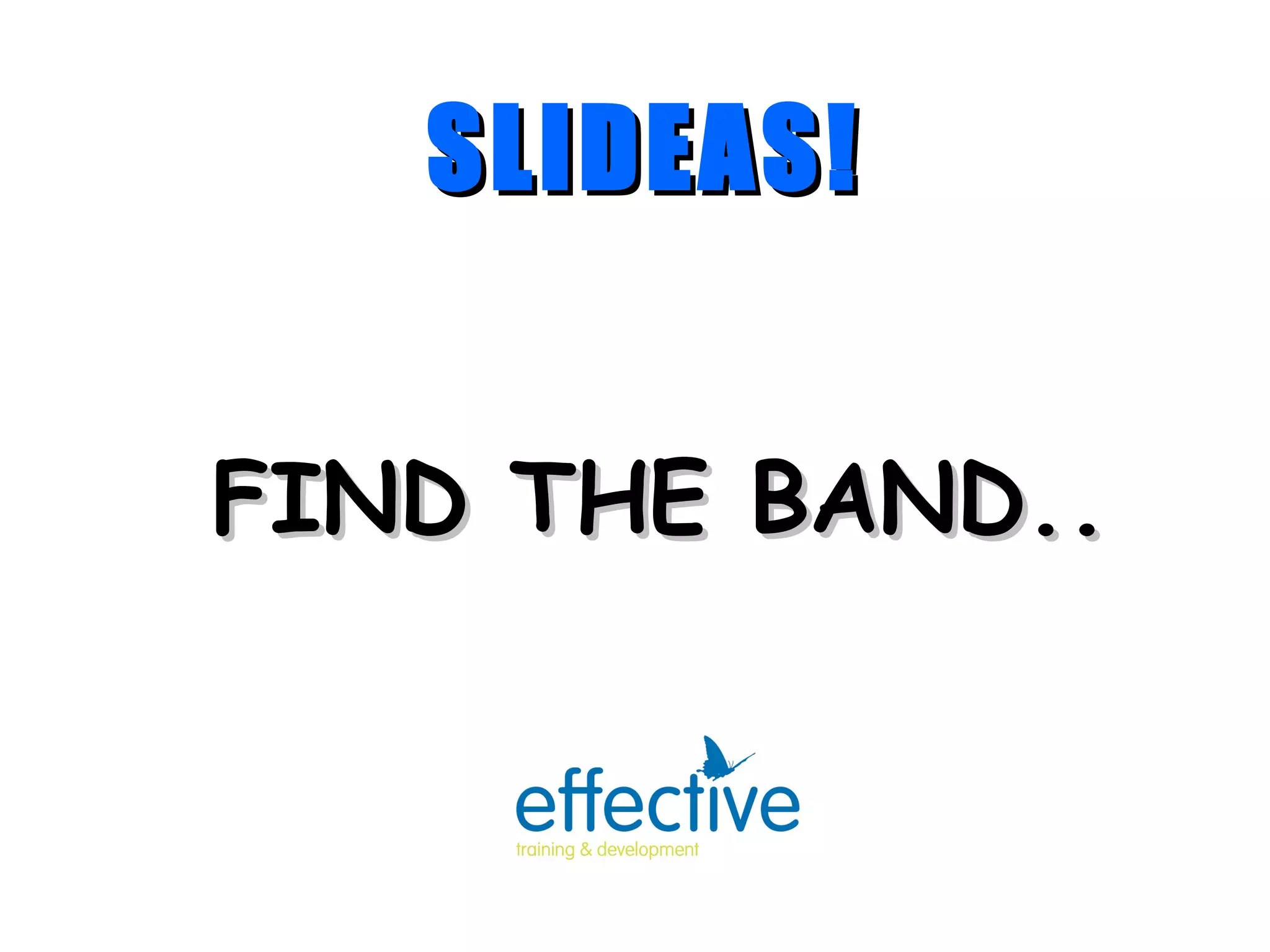 Find The Band | PPT
