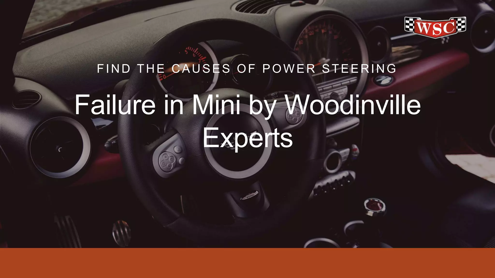 Find the Causes of Power Steering Failure in Mini by Woodinville ...