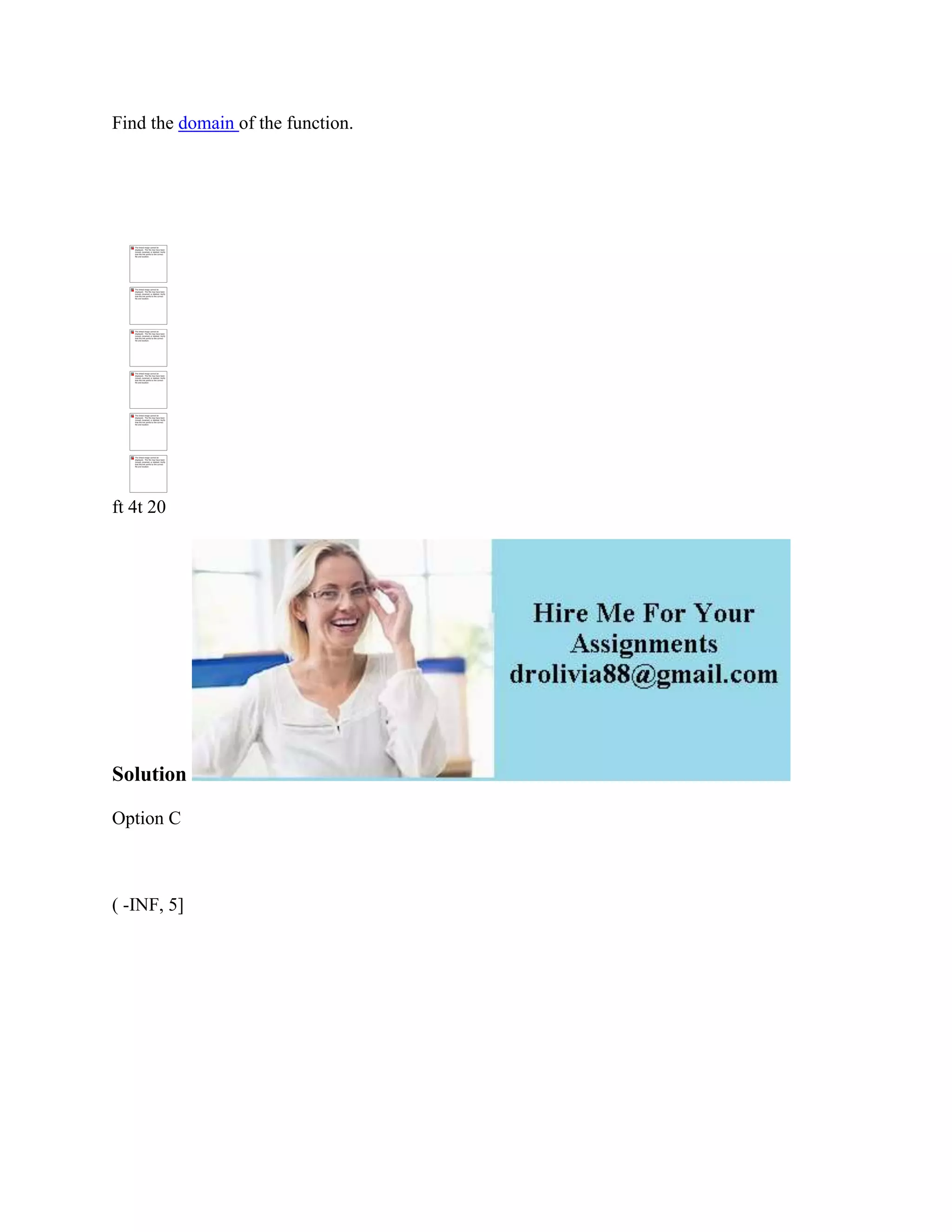 Find the domain of the function-.docx