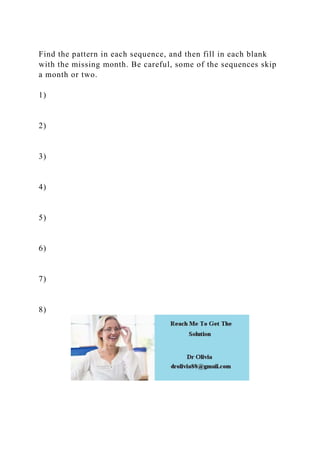 Find the pattern in each sequence, and then fill in each blank with .docx