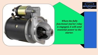Find the Signs of Failing Starter Relay in Mini Cooper by Mountain View ...