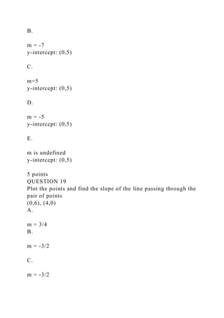 Find the slope-intercept form of the equation of the line that pas.docx