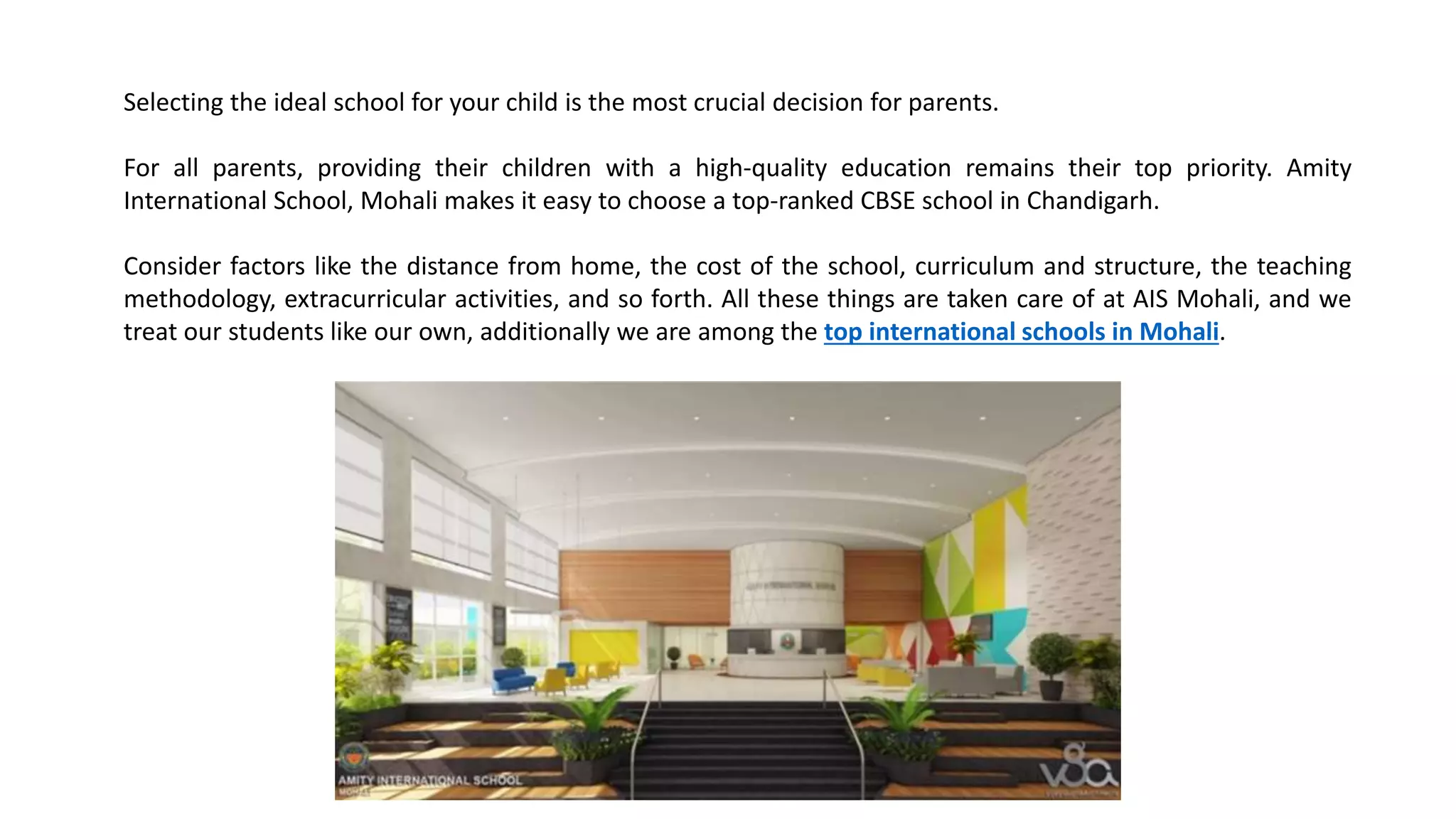 Find the top international schools in Mohali.pptx