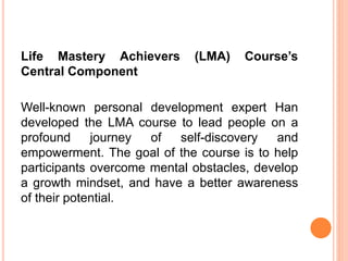 Find Tim Han LMA Course’s Transformative Effect Actual Accounts and ...