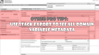 CDISC SHARE: Find variable metadata | PPT