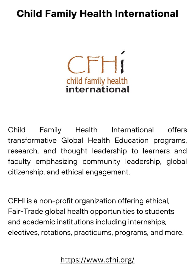 Find Your Program and Let the World Change You! - CFHI.pdf