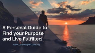 Find your purpose | PPTX