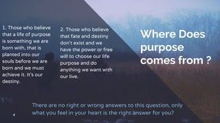 Find your purpose | PPTX