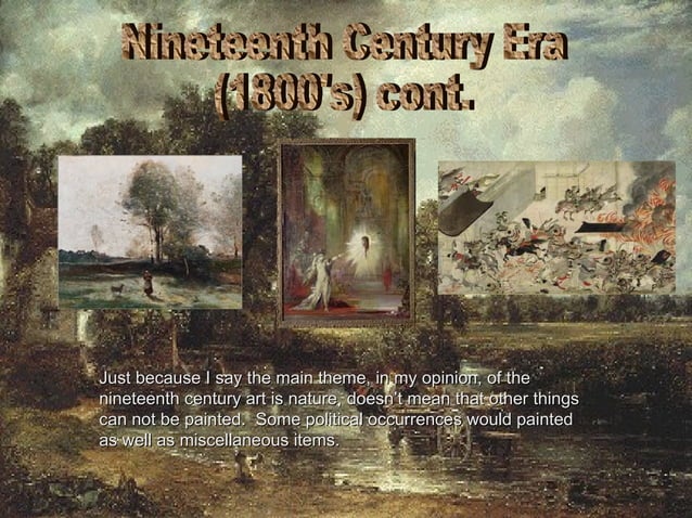 Fine Arts Timeline | PPT